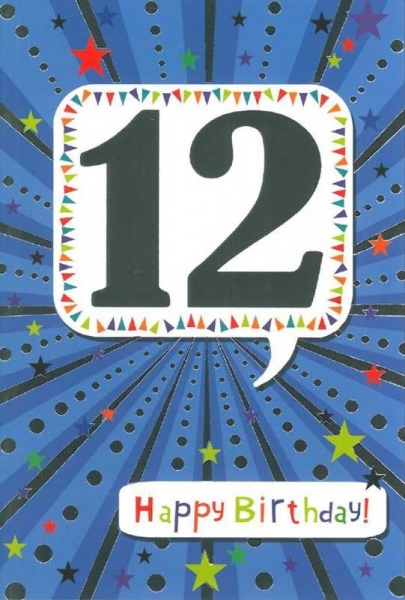 Lizards Boy 12th Birthday Card | Kingfisher Cards