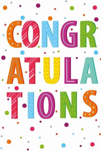 Pencil & Ruler Exam Congratulations Card | Goldmark