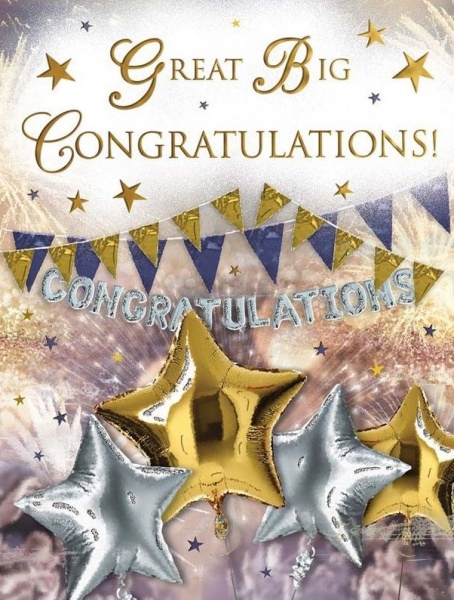 Sparklers Congratulations Card