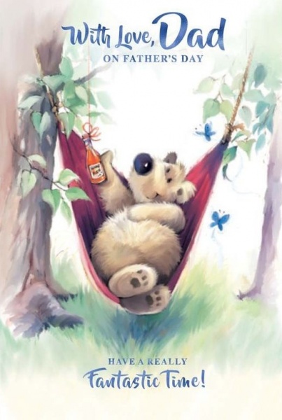 Relax Dad Father's Day Card | Simon Elvin