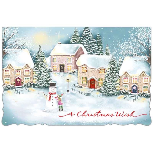 Frosty The Snowman Christmas Cards | Pack of 12 | Mistletoe Press