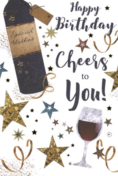 Birthday Cheers | Male Birthday Card