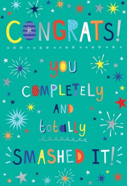 Sending Massive Congratulations Card