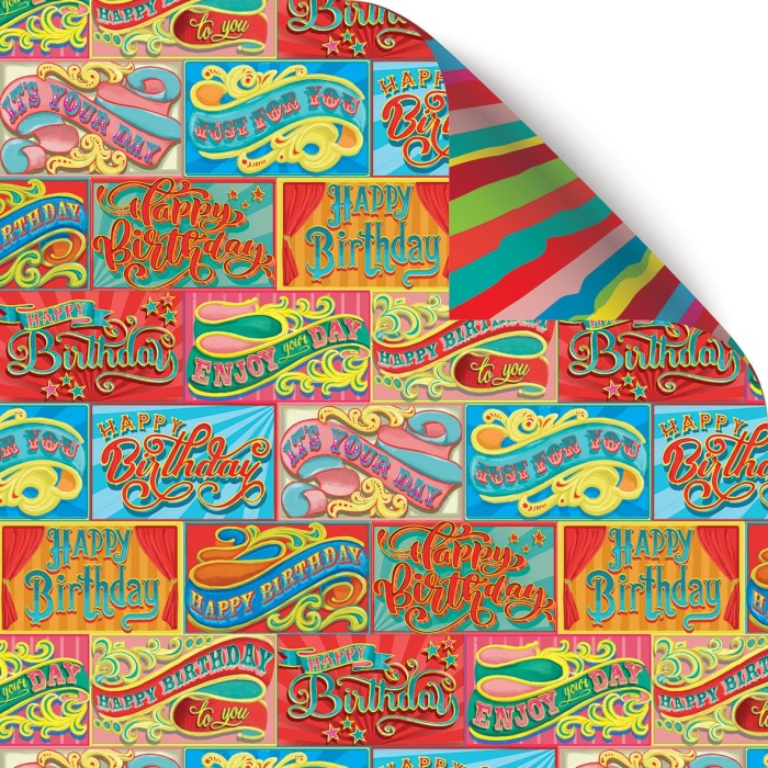 Fun Of The Fair | Birthday Wrapping Paper Gift Wrap Sheet | Deva Designs