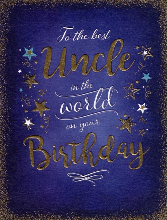 The Best Uncle Birthday Card | Goldmark