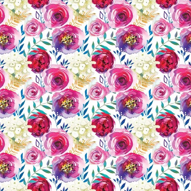 Floral Bouquet Female Wrapping Paper Gift Wrap Sheet