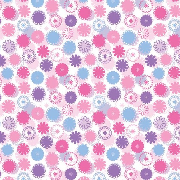 Spiro Flowers | Female Wrapping Paper Gift Wrap Sheet