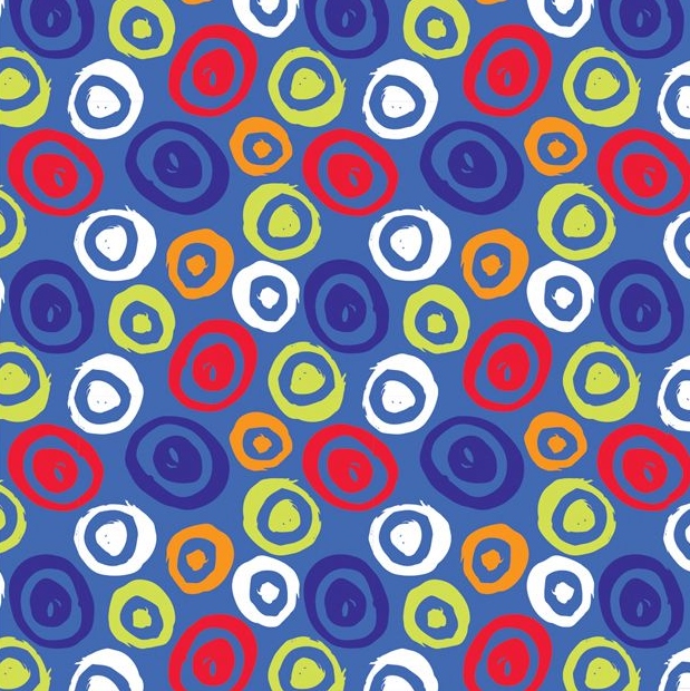 Painted Circles | Wrapping Paper Gift Wrap Sheet