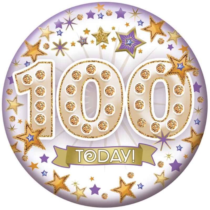 Stars | 100th Birthday Badge | Sensations