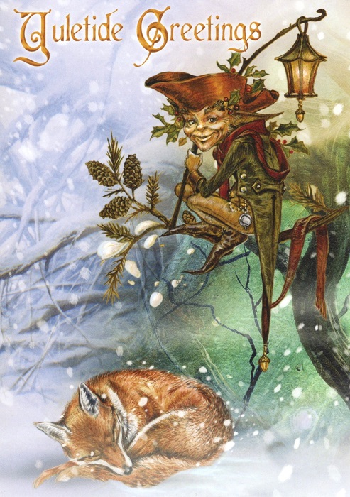 The Holly Jack Christmas Card | Briar