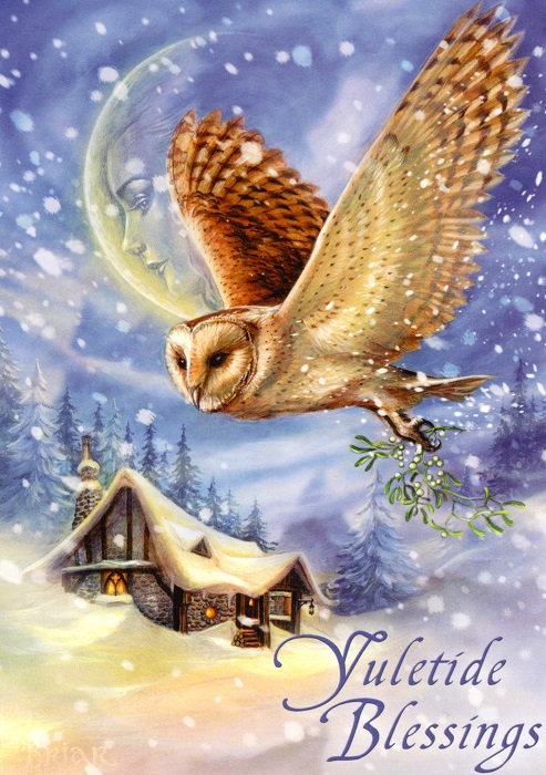 The Snow Bringer Christmas Card | Briar