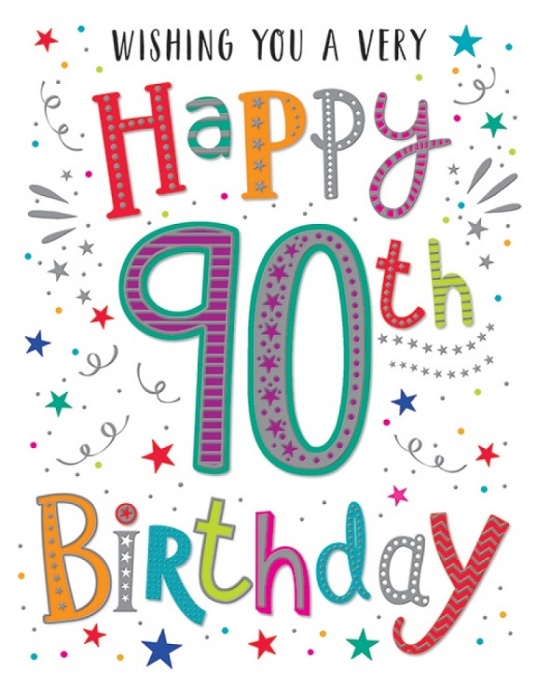 Happy 90th Birthday | Birthday Card