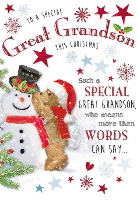 Great Description About Christmas Wishes For A Grandson
