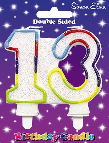 Age 13 Birthday Candle | Simon Elvin
