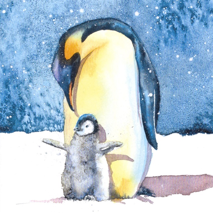 Penguins & Polar Bears Christmas Cards | Pack of 10 | Rachel Toll