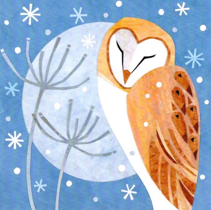 Wren & Barn Owl Christmas Cards | Pack of 10 | Manda Beeching