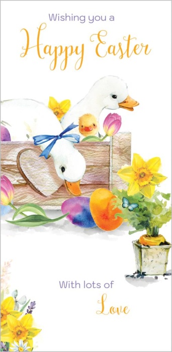 Lamb & Ducks Easter Cards | Pack of 8