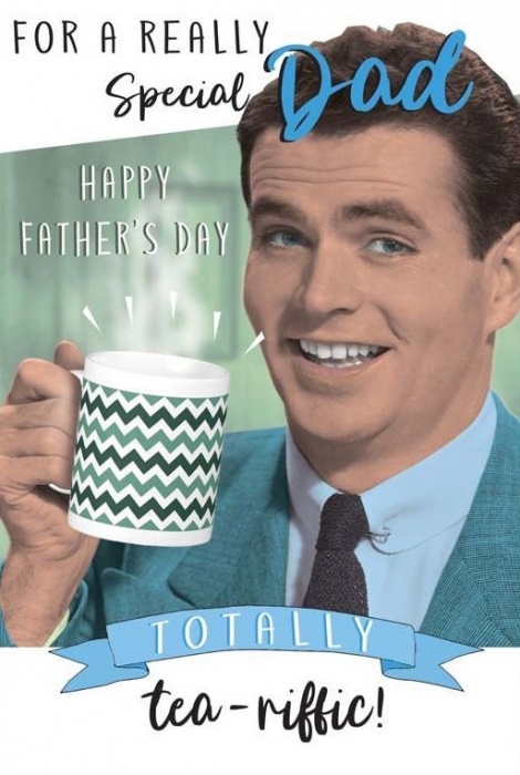 Totally Tea-riffic Dad Father's Day Card | Simon Elvin