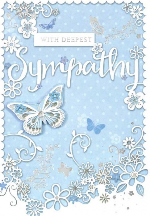 Butterfly Sympathy Card | Isabel's Garden