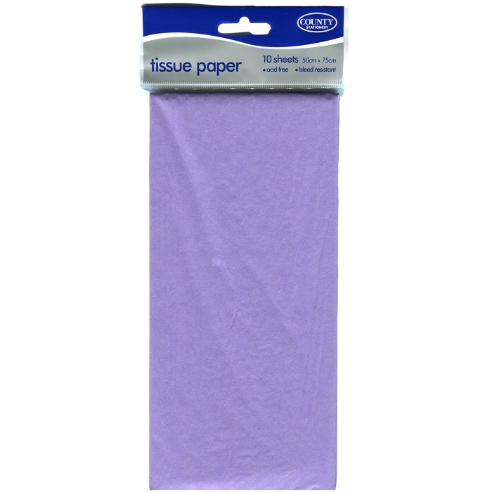 Lilac Tissue Paper | Pack of 10 Sheets