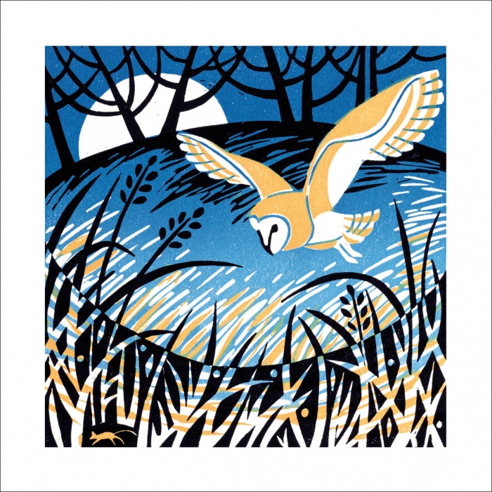 Hunter's Moon Greeting Card | Manda Beeching