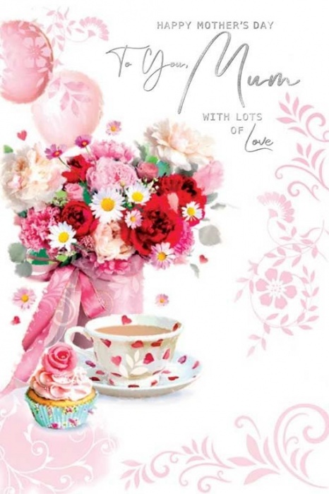 Tea & Cake Mum Mother's Day Card | Simon Elvin
