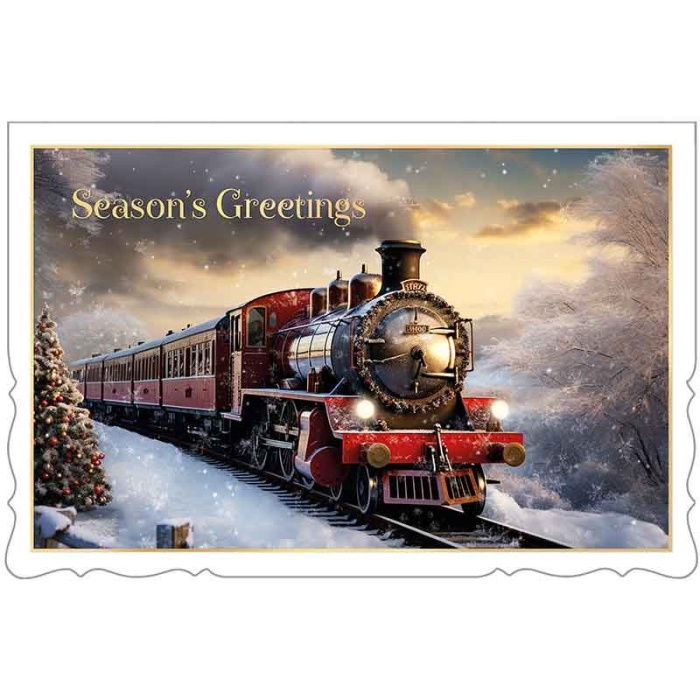 Winter Express Christmas Cards | Pack of 12 | Mistletoe Press