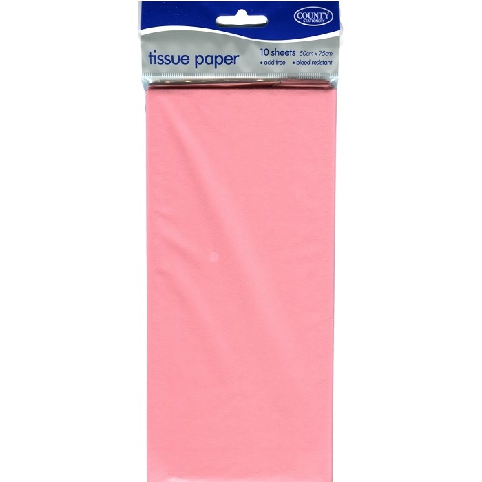 Pink Tissue Paper | Pack of 10 Sheets