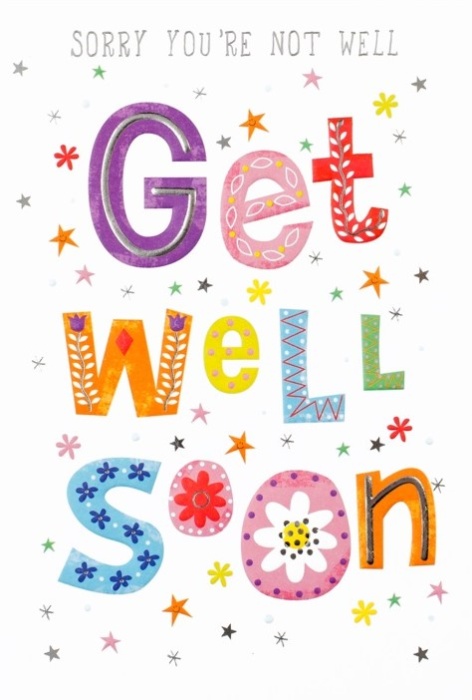 Sorry You're Not Well Get Well Card | Simon Elvin