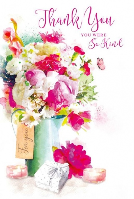 You Were So Kind Thank You Card | Simon Elvin