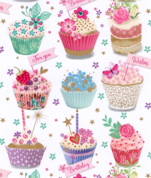 Birthday Cupcakes | Gift Tag | Simon Elvin