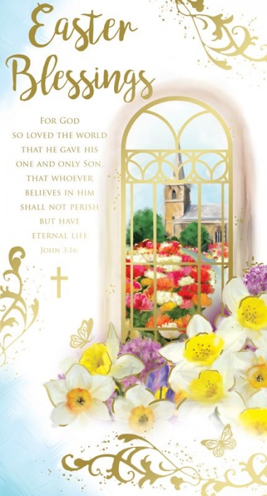 Easter Blessings Easter Card | Kingfisher Cards
