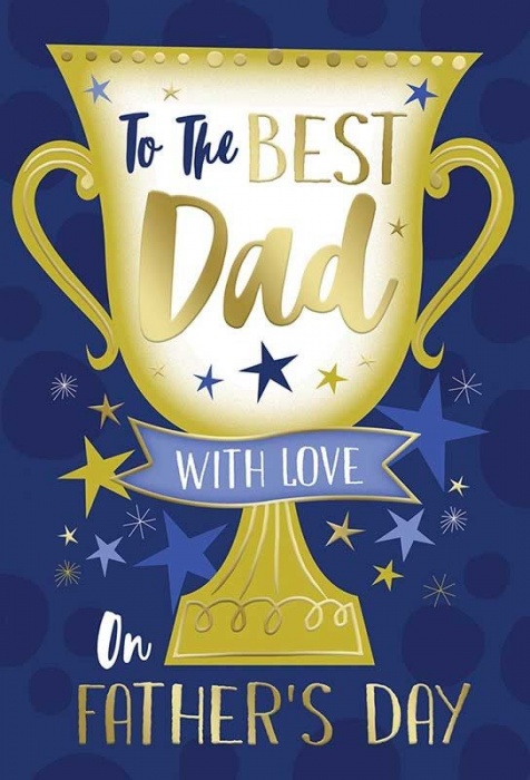 The Best Dad Father's Day Card | Kingfisher Cards