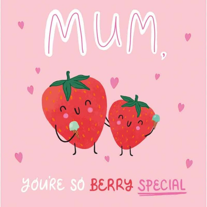 Berry Special Mum Mother's Day Card | Hip To Be Square