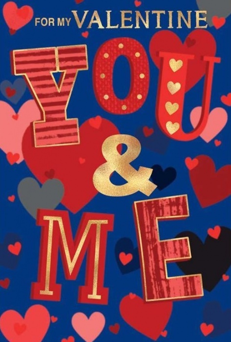 You & Me Valentine's Day Card | Simon Elvin