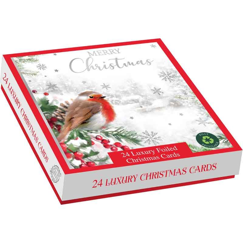 Winter Visit Christmas Cards | Pack of 24 | Mistletoe Press