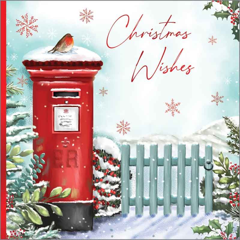Christmas Post Christmas Cards | Pack of 24 | Mistletoe Press