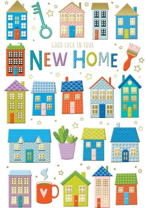 New Home Icons New Home Card | Kingfisher Cards